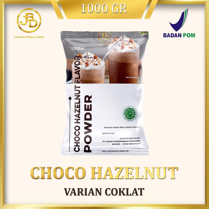 Bubuk minuman Premium Rasa Choco Hazelnut 1Kg || Jakarta Bubble Drink Powder || Coklat Susu ...