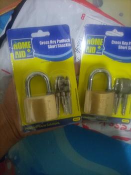 HOMEAID Crosskey Padlock Short Shackle 40 MM - TikTok Shop Philippines