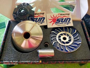 SUN RACING PULLEY SET CVT SYSTEM NMAX V1 V2,AEROX V1 V2,MIO - TikTok ...