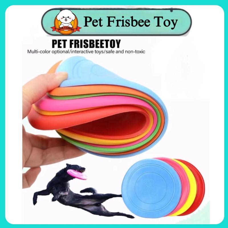 Pet Bite Resistant Frisbee Toy Dog Silicone Soft Frisbee Special ...