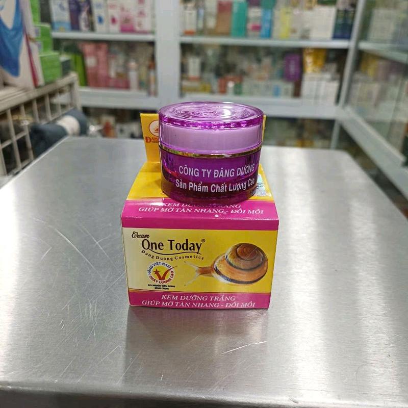Kem Ốc sên One today dưỡng trắng- giúp mờ tàn nhang - đồi mồ - TikTok ...