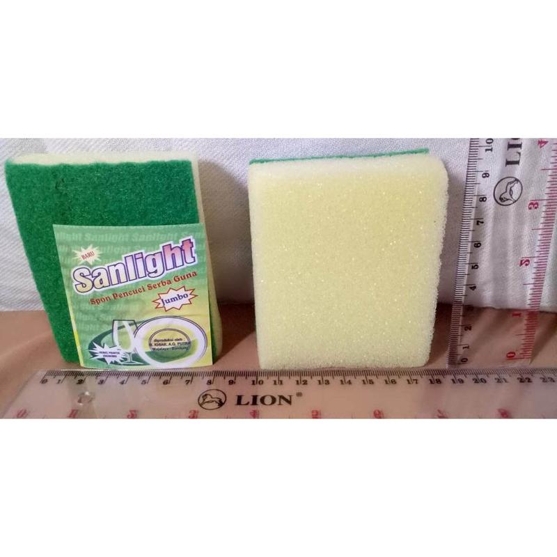 Spon Sponge Serabut Busa Pencuci Piring Serbaguna Bagus READY STOCK ...