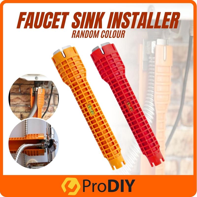 PRODIY 1PC Faucet and Sink Installer 5-In-1 (Random Colour) Hardware ...