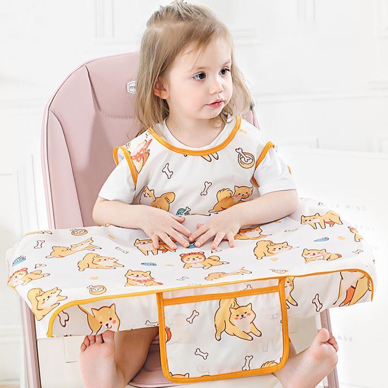 Baby and children's smocks Summer baby waterproof and stain resistant ...