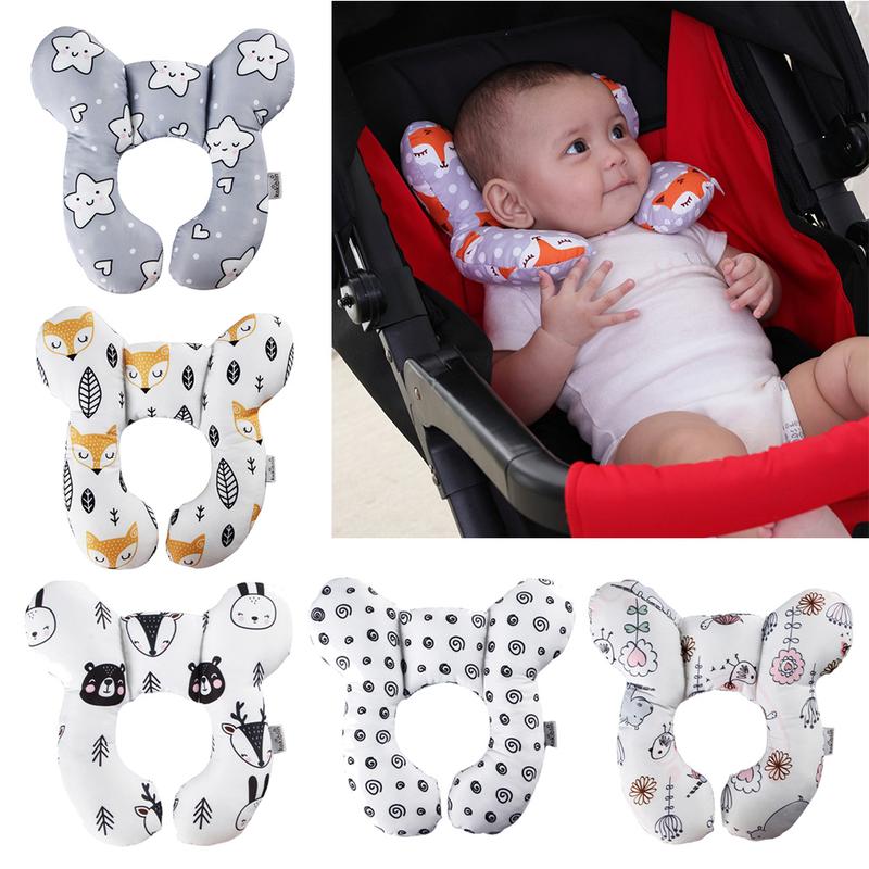 Toddler for Head Neck Support Cushion Stroller Newborn Headrest ...