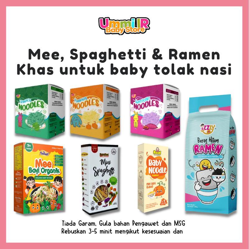 Mee Sayur, Spaghetti, pasta & Ramen Bayi untuk bayi tolak nasi - TikTok ...