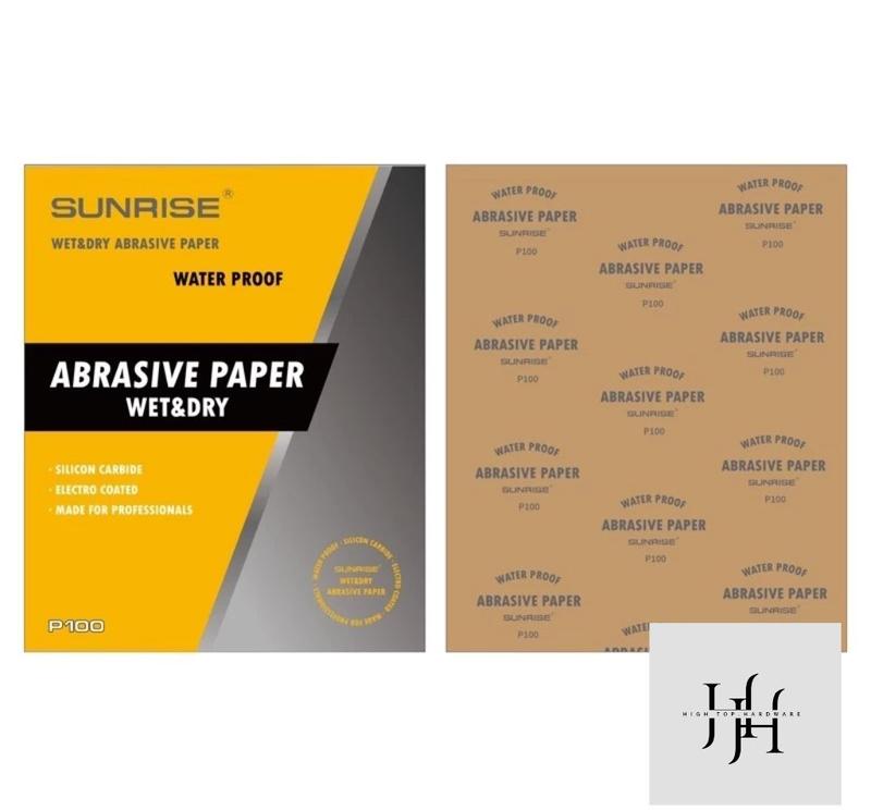 Sunrise Abrassive paper Water Proof Sanding Paper - TikTok Shop Philippines