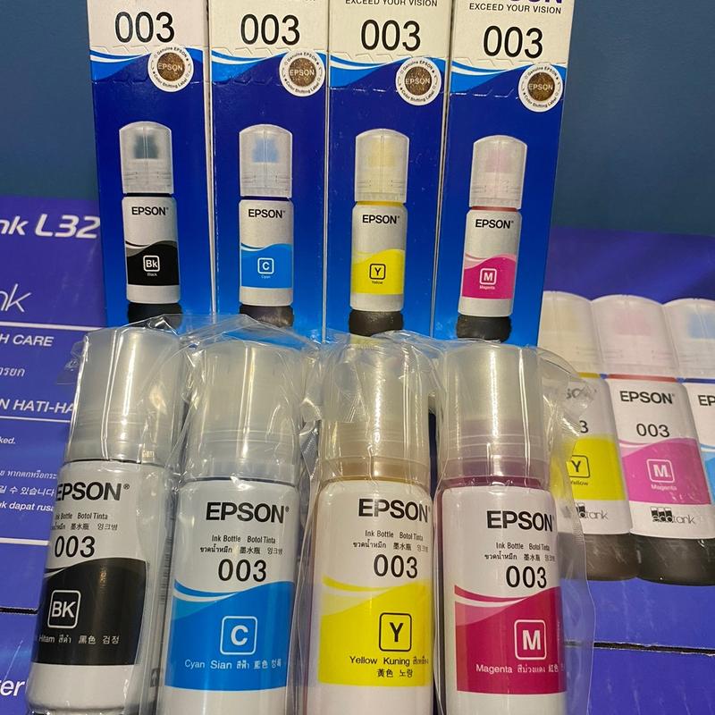 003 1set(4colors) BKCYM Compatible for L1100 L1300 L3101 L3110 - TikTok Shop Philippines