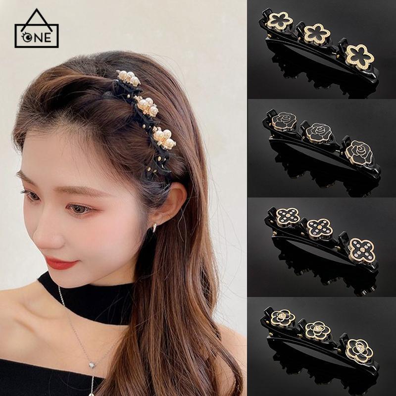 【Jakert】Lazy Braided Hairpin Female Summer Bangs Fixed Hair Clip ...