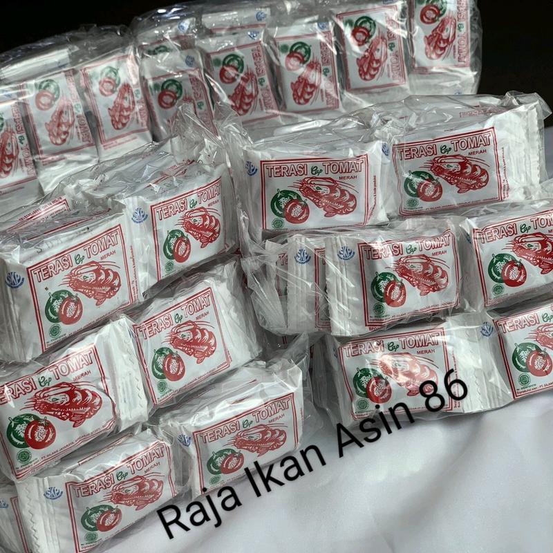 Terasi Udang Asli Cap Tomat 1 Pack isi 10 Pcs / Sachet - Shop | Tokopedia