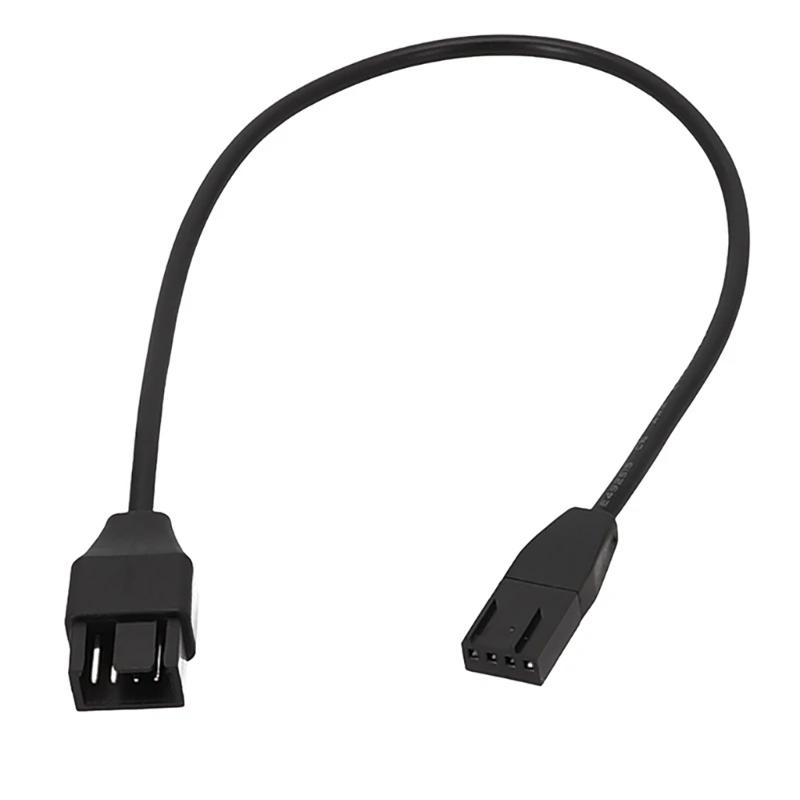 4Pin PWM Fan PWM Temperature Control PC Cooling Extension Cable 30/50 ...