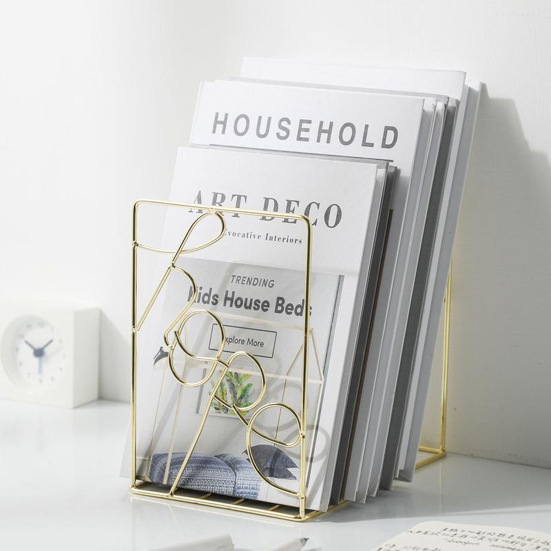Mingqiang Wrought Iron Iron Wire Book Stand Adjustable Bookend - TikTok ...
