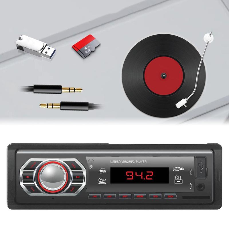 Pemain MP3 Kereta, Radio FM USB & Audio Tanpa Hilang AUX, Bunyi ...