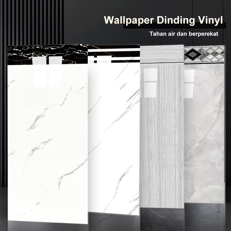 Wallpaper dinding VINYL Marble 40 x 90 cm / Lantai Vinyl Marbel Granit ...