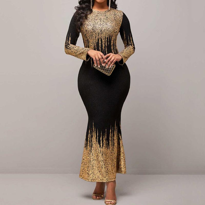 Gaun Wanita, Lengan Panjang, Elegan, Slim Fit Bodycon, Sesua - TikTok ...