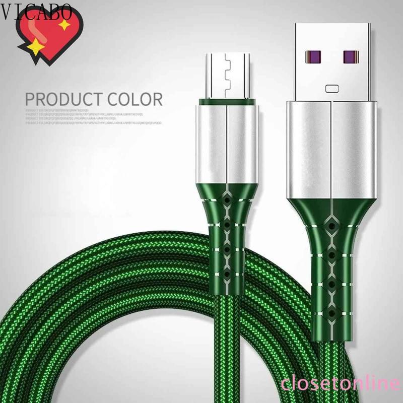yosceshop1.5M Micro USB to USB-C 3A Fast Charge Data Cable: Compatible ...