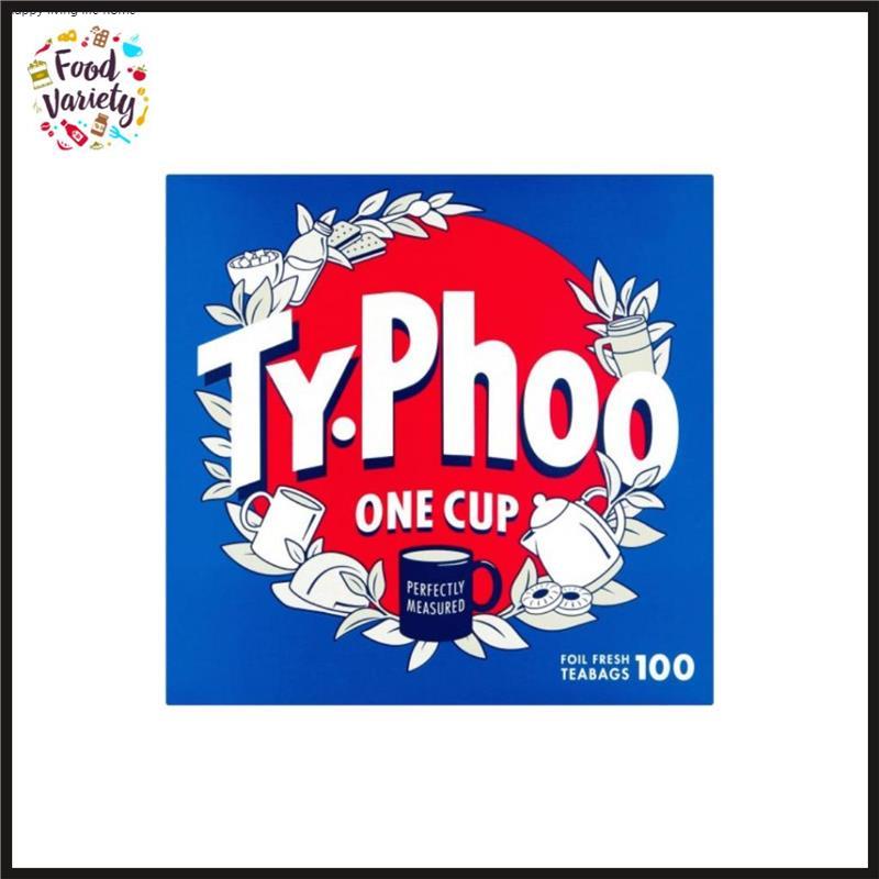 Typhoo One Cup 100 Tea Bags 200g ไทพู วัน คัพ ชา100 ถุง 200กรัม ...