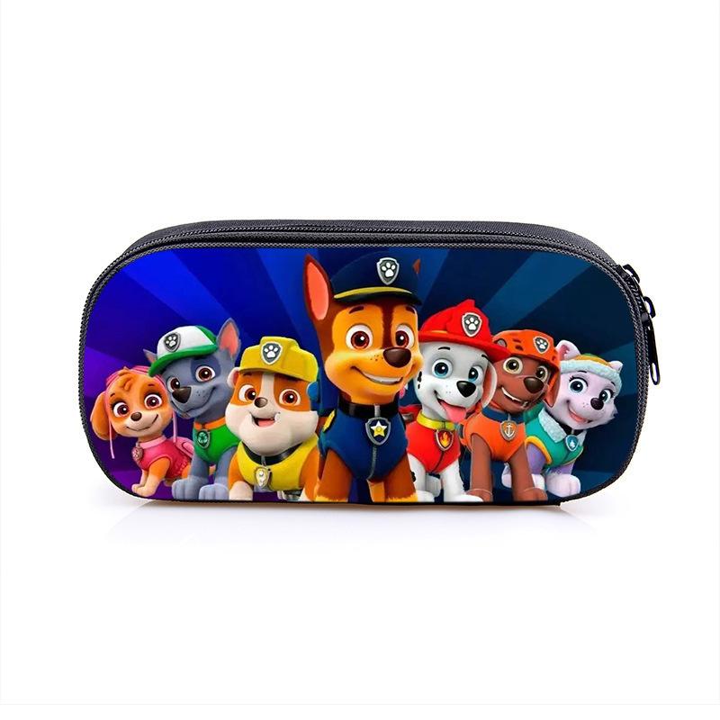 Patrol PAW Pencil Cartoon case Single Layer Zipper Student Large ...