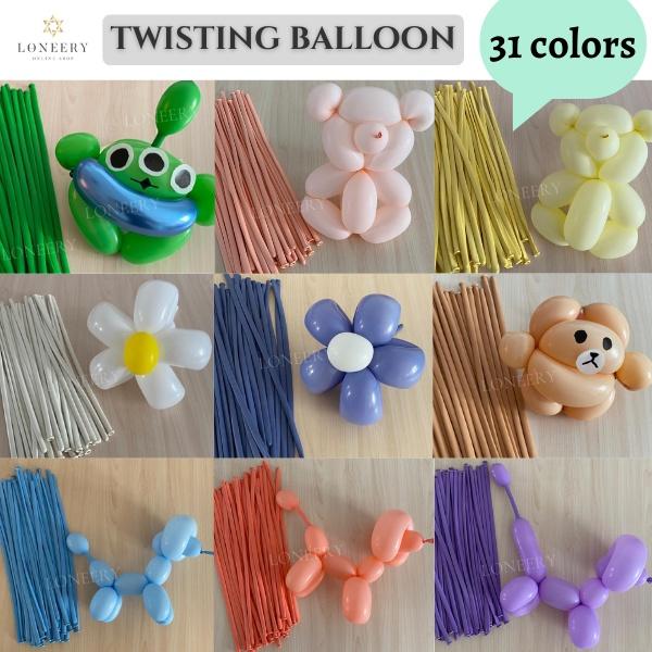 [*5Pcs*] Twist balloon 260 Magic Balloon Long Balloon Latex Balloon ...