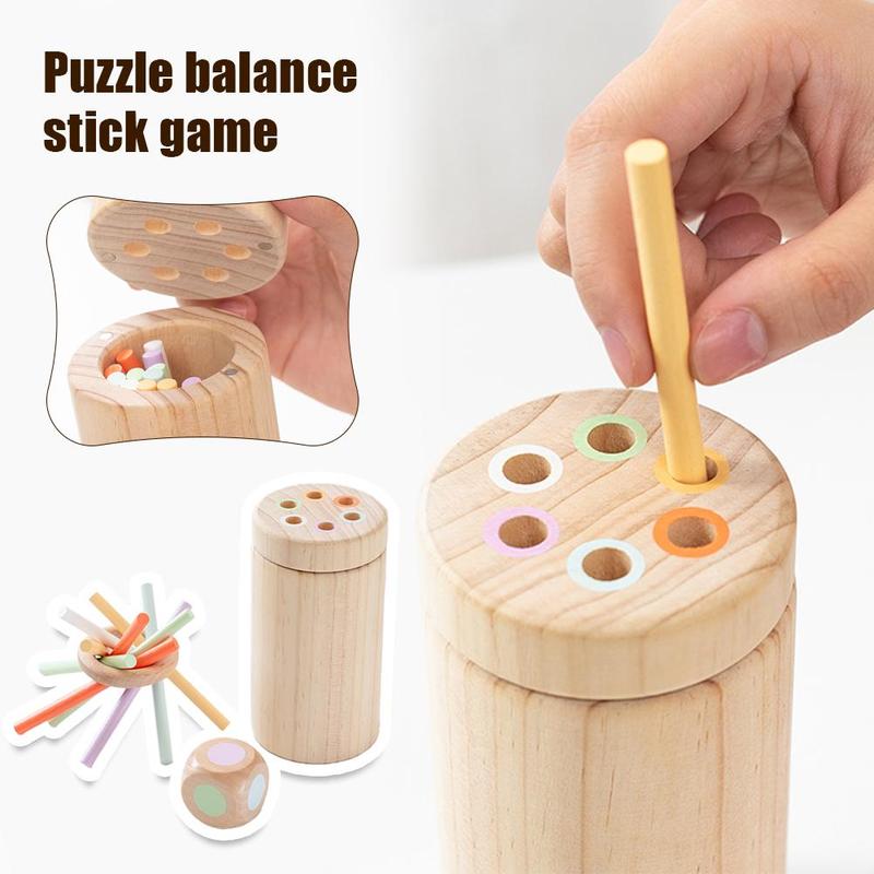 DIY Handmade Stick Wooden Stick Punch Stick Model Toy Consumables ...