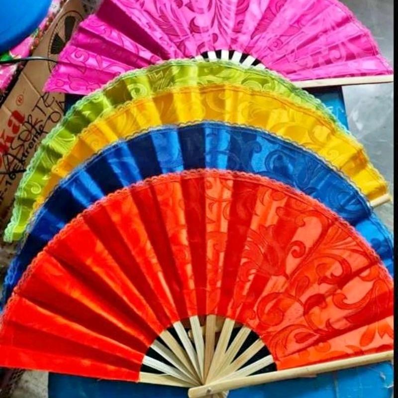 Pamaypay Satin 12pcs Assorted Colors - TikTok Shop Philippines