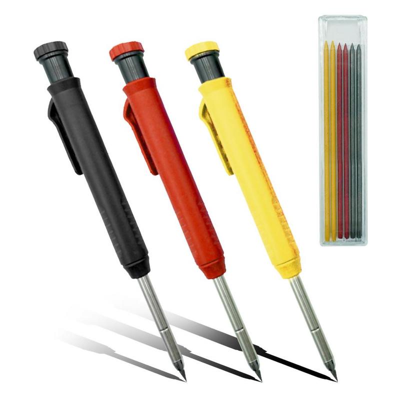 alyoad- Carpenter Pencil with Strong Lead Woodworking Tool for - TikTok ...