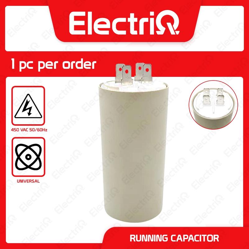 Electriq 450VAC CBB60 Motor Running Capacitor Terminal Type - TikTok ...