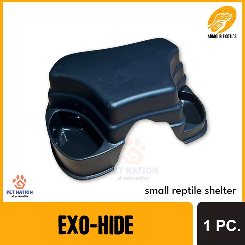 Armour Exotics Exo-Hide Leopard Gecko Hide Reptile Hide w/ Water ...