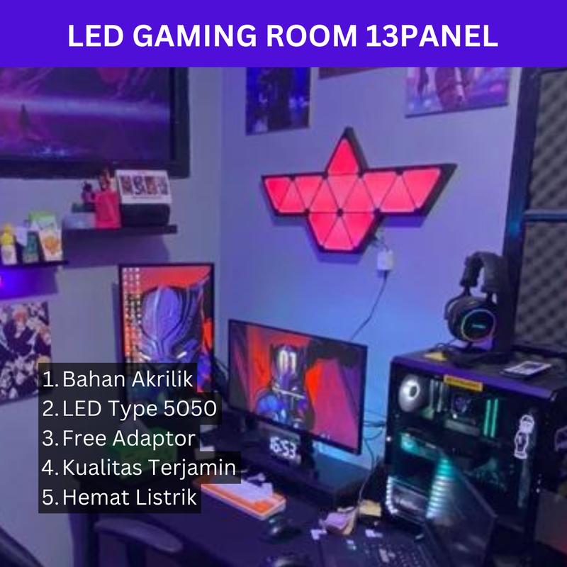 Lampu Gaming Room 13 Panel - Shop | Tokopedia