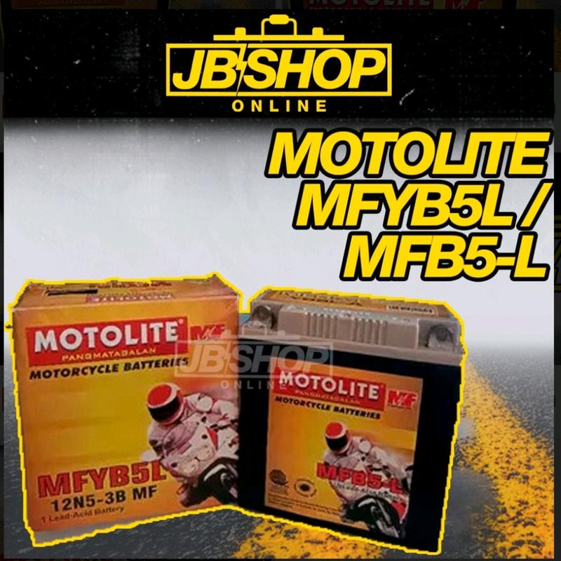 12N5-3B MFB5-L YB5L MFYB5L MF12N5 MOTOLITE Maintenance Free MOTORCYCLE - TikTok Shop Philippines