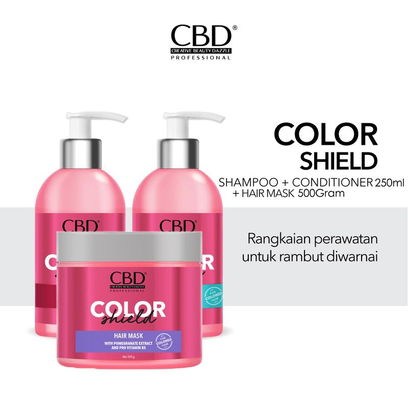 CBD Color Shield Shampoo/Conditioner/Hair Mask - TikTok Shop Malaysia