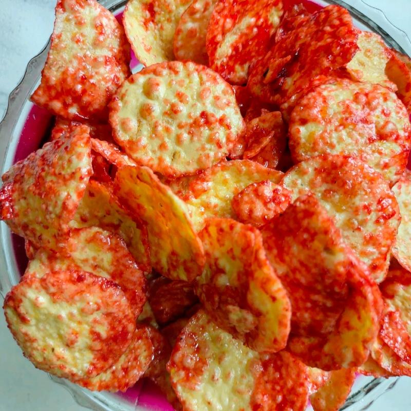 Opak Mini Pedes Manis| Opak Koin Balado | Opak Singkong Cemilan - Shop ...