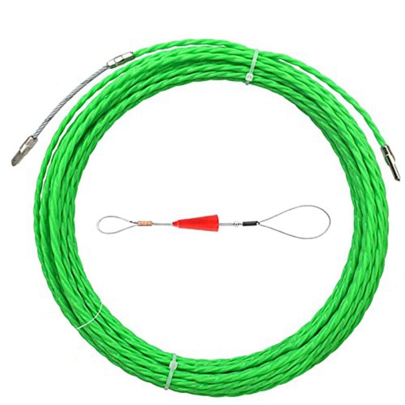 10M 33Ft Fish Tape Cable Puller Kit 4.5Mm PET Electrical Cable - TikTok ...