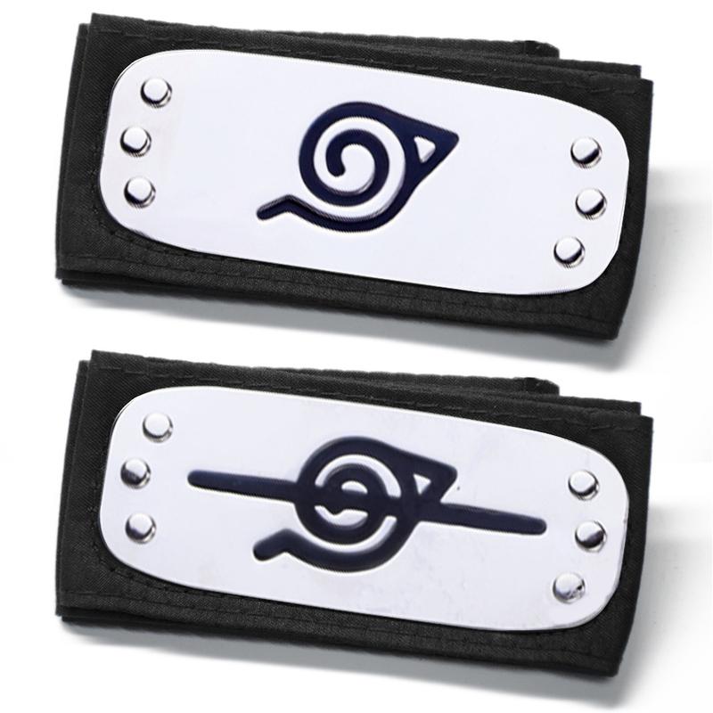 [KEN] Naruto Konoha Logo Forehead Headband Protector Headgea - TikTok ...