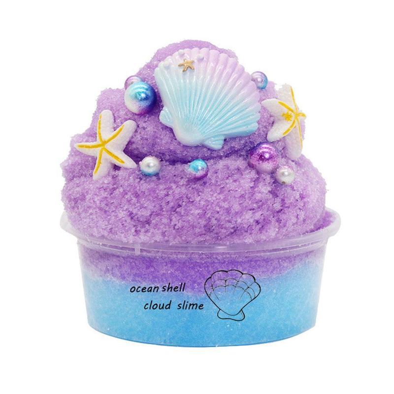 Silk Mud, Ocean Shell Slime, Slime Brushed Mud, Homemade Mud - TikTok ...