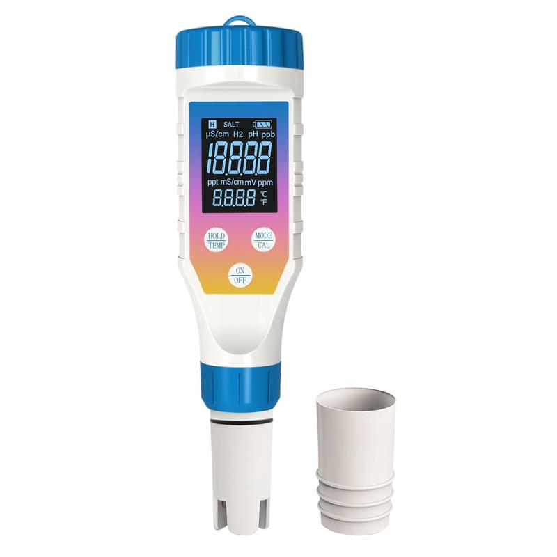 Hydrogen Water Tester Meter for Hydrogen Water Bottle, 7 in1 - TikTok Shop