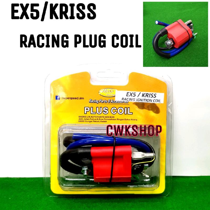 EX5/KRISS RACING BODY COIL/PLUG COIL HPSP - TikTok Shop Malaysia