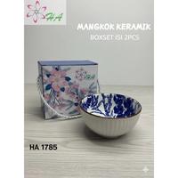 Promo HA Set Mangkok SNI isi 1 – Mangkok Style Jepang Elegan, Souvenir ...