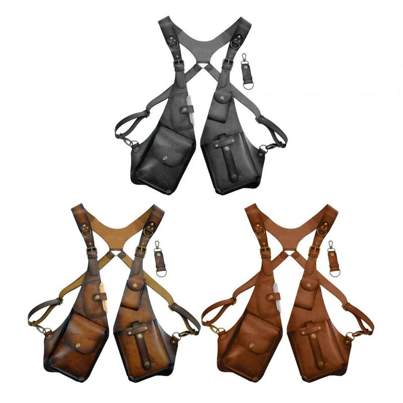 Hidden Underarm Shoulder Bag PU Leather Travel Wallet Crossbody ...