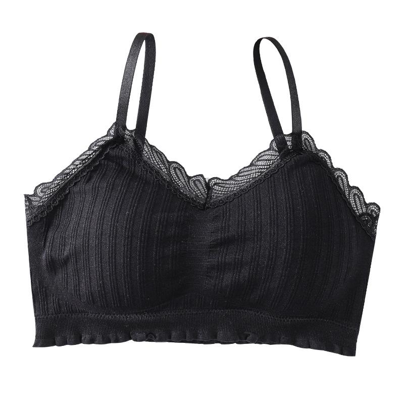 Japanese Sexy Lace Bra Student Korean Style Wireless Beauty Back ...
