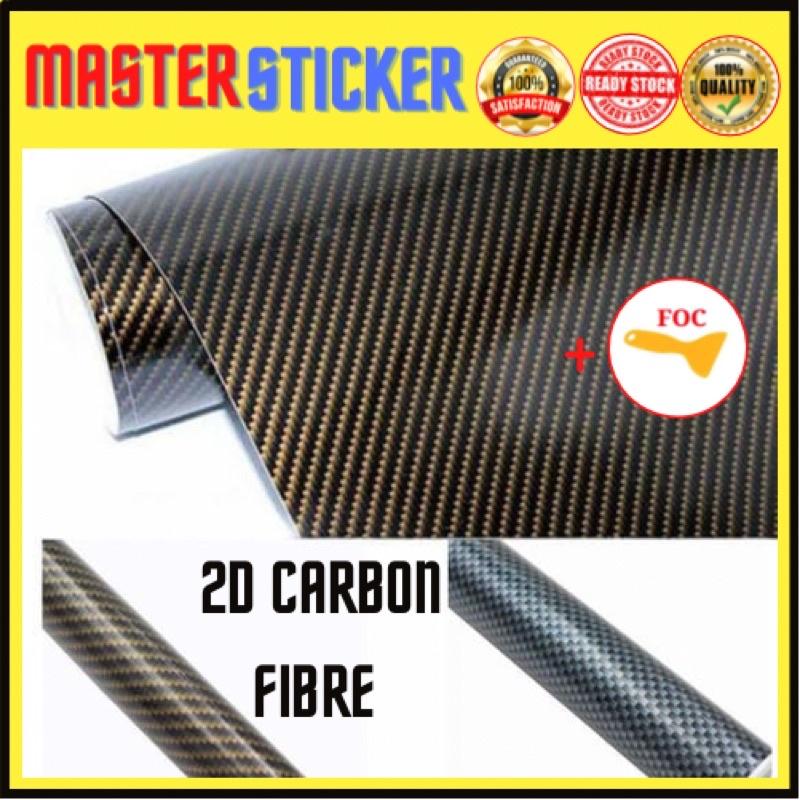 2D Carbon Fiber Vinyl Wrap Film Car Sticker - TikTok Shop Malaysia