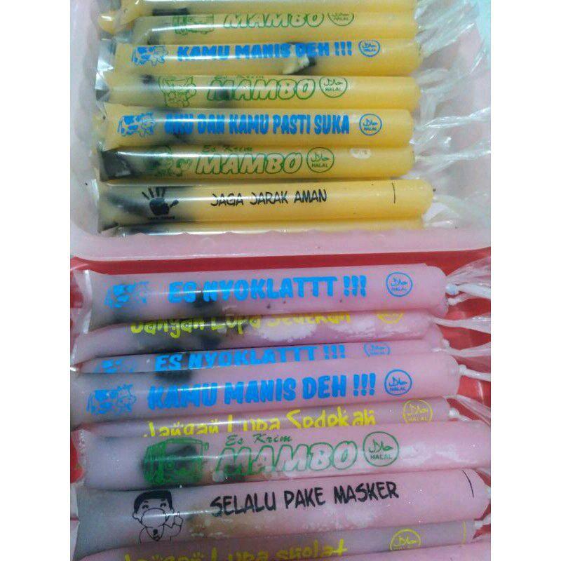 Plastik Es Mambo kata2 unik dan lucu isi 300 pcs - Shop | Tokopedia