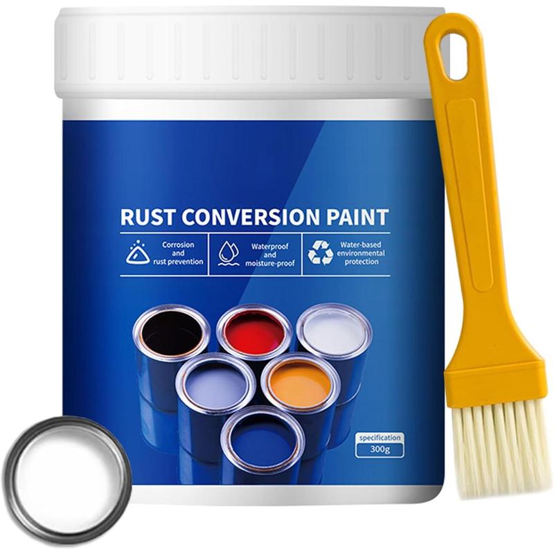 2-in-1 Rust Converter & Primer – 300g Weatherproof Metal Treatment for ...