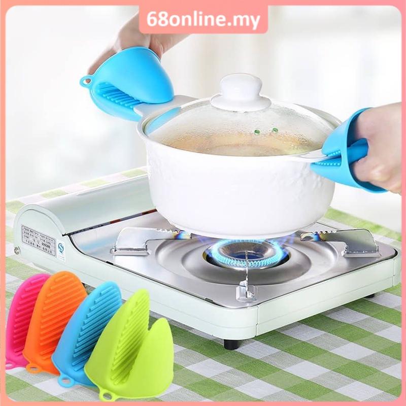[Johor Seller] Colorful Anti Heat Silicone Hand Glove Kitche - TikTok ...