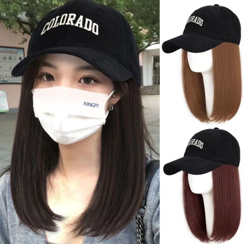 Sweet Invisible Brown Women Female Outdoor Heat Resistant Fiber ...