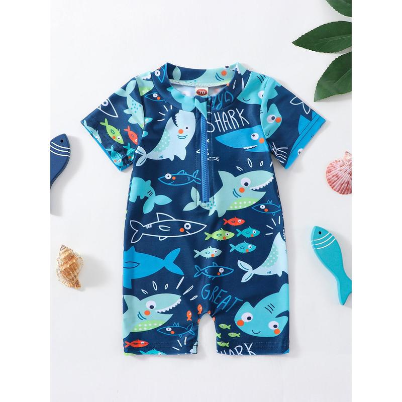 Baju Renang Musim Panas, untuk Kanak-kanak Lelaki, Gaya Kasual ...