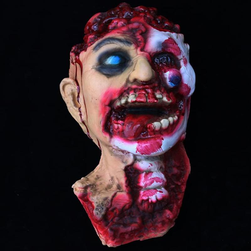 Scary Halloween Props Life Size Walking Dead Zombie Rotting Corpse ...