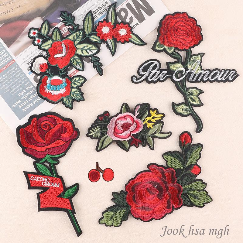Computer embroidery clothing accessories patch stickers spot - TikTok ...