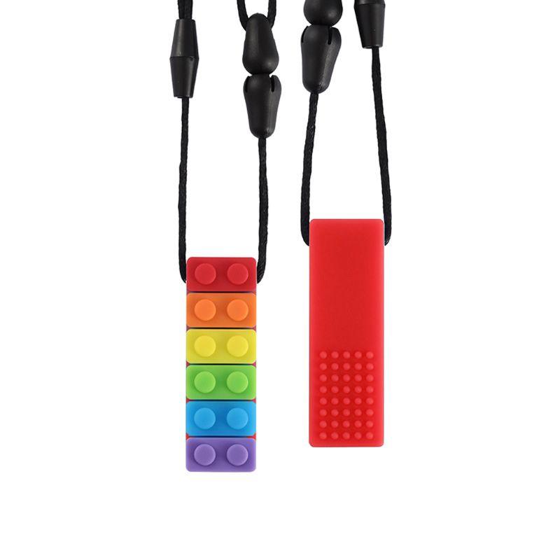 Strong Silicone Chew Tool, Chewing Pendant for Boys Girls with - TikTok ...