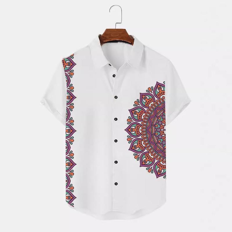 Baju Fesyen, Bercetak 3D, Baju Hawaii, Untuk Lelaki, Baju Musim ...